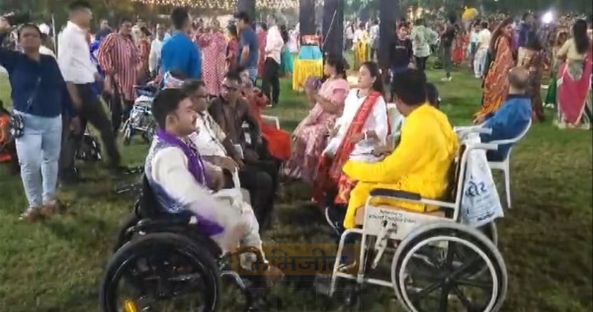 divyang navratri garba celebration ahmedabad gujarat | दिव्यांग ...